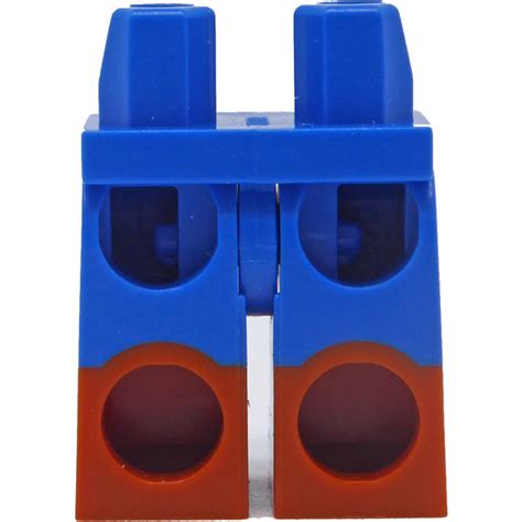 Lego Minifigure Hips And Legs With Dark Orange Boots 21019 77601