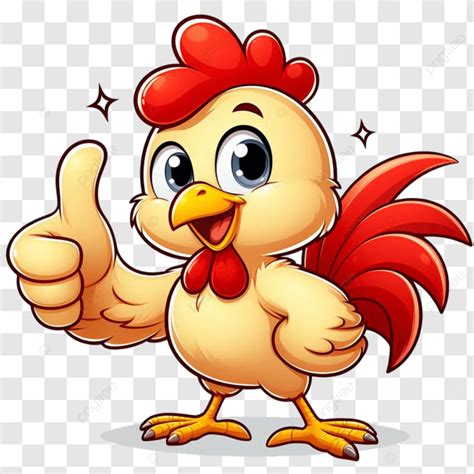 Chicken Giving A Thumbs Up Chicken Chicken Art Cartoon Png