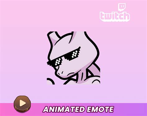 Animated Psyduck Mewtwo Emote For Twitch Discord Youtube Etsy Ireland