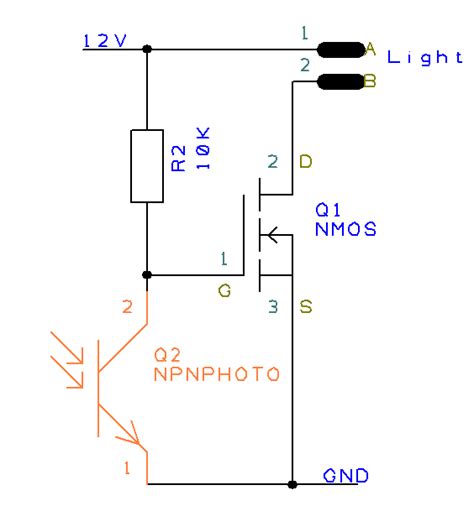 Phototransistor Circuit Diagram Circuit Diagram