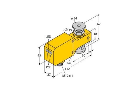 Fci 34d10a4p Lix H1141 Flow Monitoring Inline Sensor With Integrated