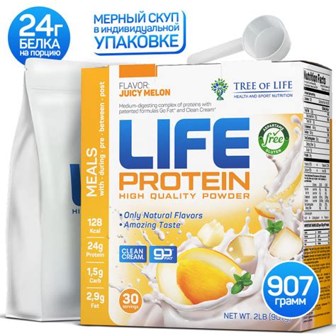 Протеин изолят сывороточный Life Protein Вкусный белковый коктейль ...