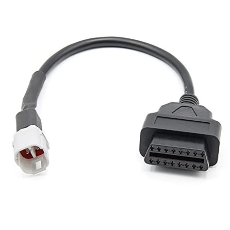 Obd2 Adapter Cable Motorcycle Diagnostic Scanner Cable Obd 4 Pin Diagnostic Adapter To Obd2