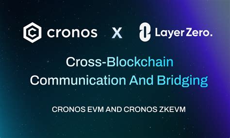 Cronos EVM, Cronos zkEVM Now Supported By LayerZero, Enabling Cross-Chain Bridges with 115 ...