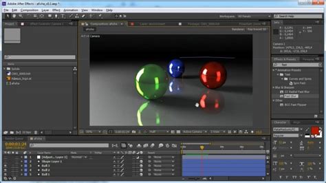 After Effects Cs6 Raytrace Tutorial Видео Уроки по дизайну 3d графика