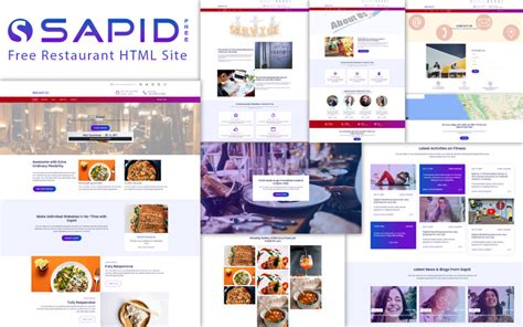 Ücretsiz Statik Html Css Web Sitesi Şablonları En İyi 6 Html