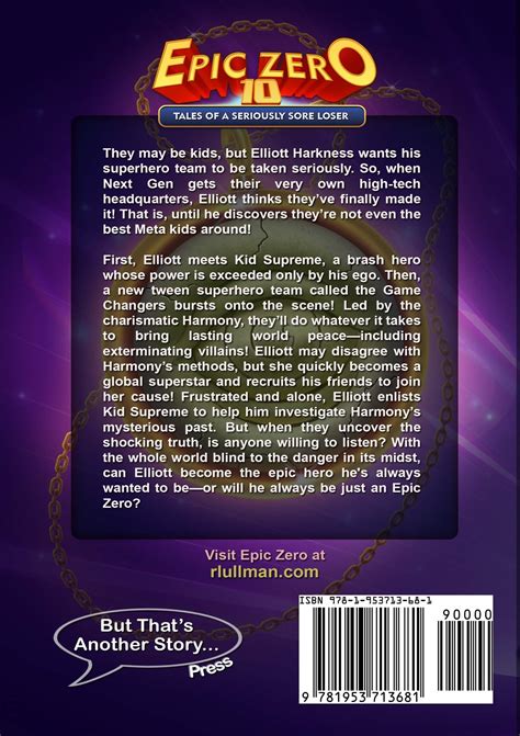 Epic Zero 10 Tales Of A Seriously Sore Loser Paperback