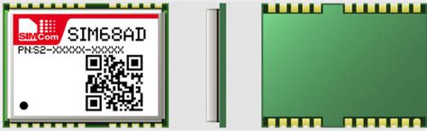 gnss module with active antenna sim68ad simcom wireless solutions