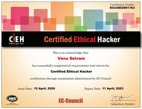 Venu Selvam On Linkedin Ceh Ethicalhacker Infosec Penetrationtesting Hacking