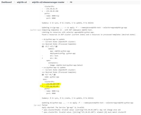 tailor detects drift in cluster ip addresses · issue 683 · opendevstack ods jenkins shared