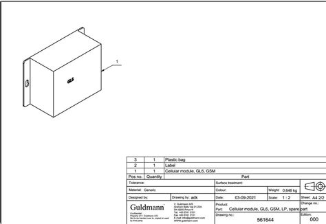 Cellular Module Gl6 Gsm Platform Lift Spares Specialists Platform