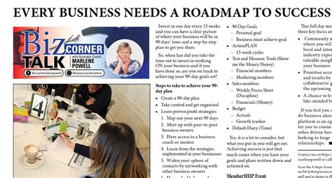 Marlene Powell Every Business Needs A Roadmap To Success