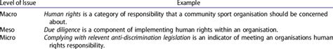 Exemplar Of The Social Issue Heirarchy On A Human Rights Issue