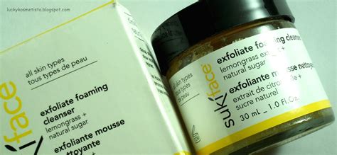 Lucky Kosmetista Suki Face Skincare Balancing Day Lotion And Exfoliate