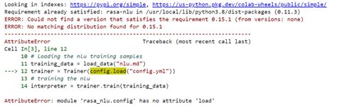 Getting An Attribute Error Rasa Open Source 2024 12 09