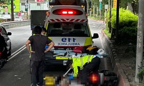 快訊板橋環河路死亡車禍！騎士被水泥車擦撞倒地慘遭輾爆頭