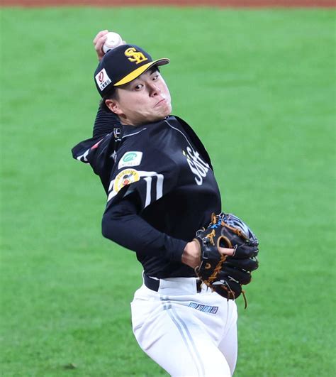 【ソフトバンク】1軍初登板の前田純、プロ初勝利の権利を持って降板 6回3安打無失点の好投 プロ野球写真ニュース 日刊スポーツ