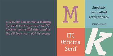 Шрифт Officina Serif скачать и установить на Web сайт