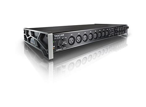 Tascam US X Rackmount USB Audio MIDI Interface For Recording Drum Recording XLR