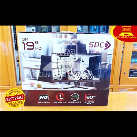 Jual Monitor Led Spc 20 Inch Full Hd Port Hdmi Vga Shopee Indonesia