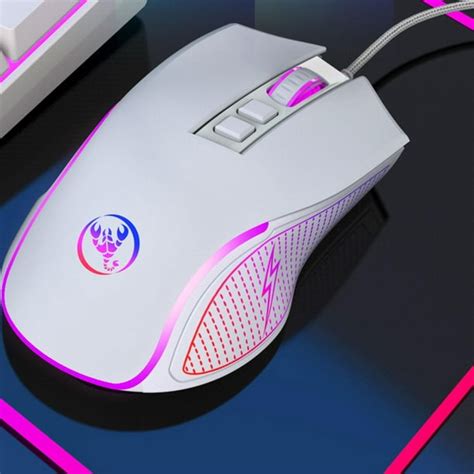 Ratón Usb Con Cable Putadora Ilumina Rgb Con 7 Ratón Para Juegos Ratón
