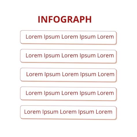 Premium Vector Infographic Social Media Vector Template
