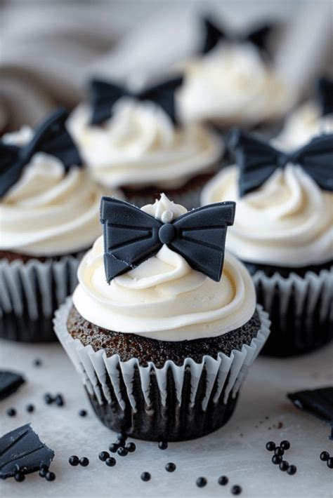 Tuxedo Cupcakes Irresistible Recipes For A Decadent Treat