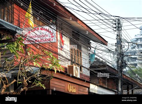Massage Parlour In Vintage Hua Hin This Is An Old Fishing Village That