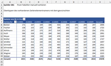 Excel Quickies Vol 58 Der Tabellenexperte
