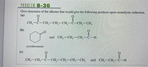 Solved Problem 8 32 Predict The Major Products Of The