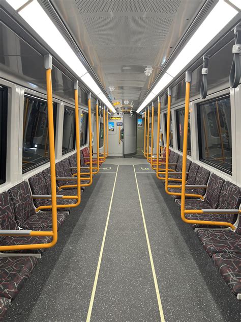 Photo I Took On An Empty Ngr Train At Night R Brisbane