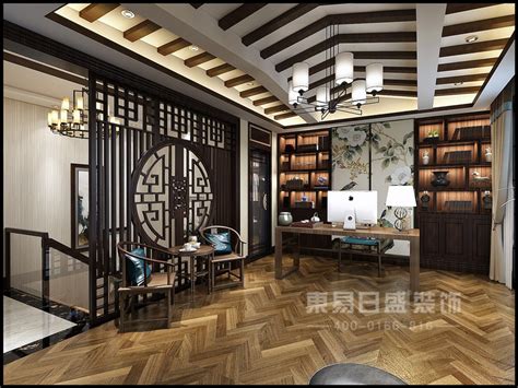 华润仰山 新中式 410平 精品案例 济南东易日盛 济南别墅装修公司济南家装公司济南装修公司