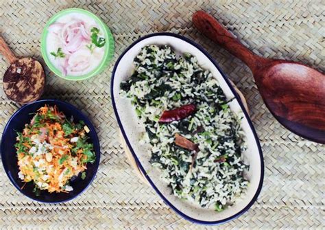 Rice And Harve Amarnthus Soppu Salad Recipe By Mamatha Rao Cookpad