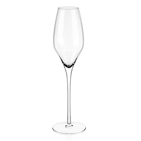 Champagne Crystal Glasses Tulip Shape Modern Elegant Sparking Wine