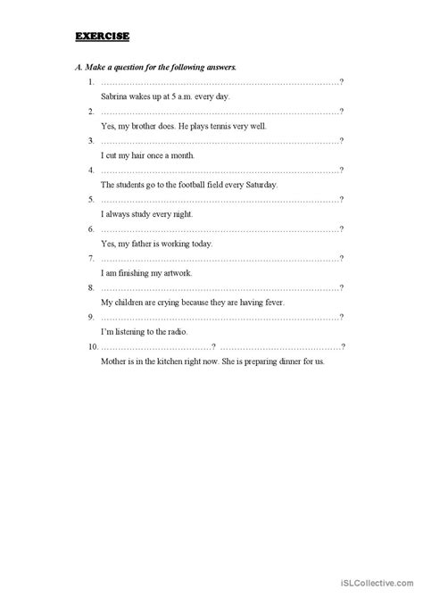 Daily Activities Present Simple English Esl Worksheets Pdf And Doc