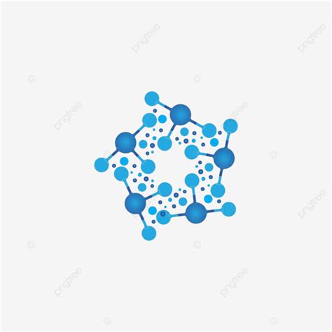 Molecule Vector Illustration Design Icon Amino Microbiology Vector