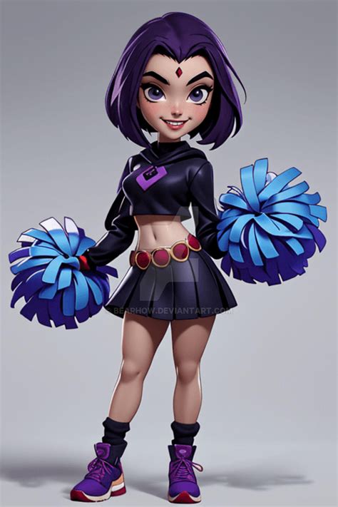 Cheerleader Raven 004 By Bearhow On Deviantart