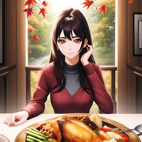 Stable Diffusion Thanksgiving Girl 19 By Pandorasaurus On Deviantart