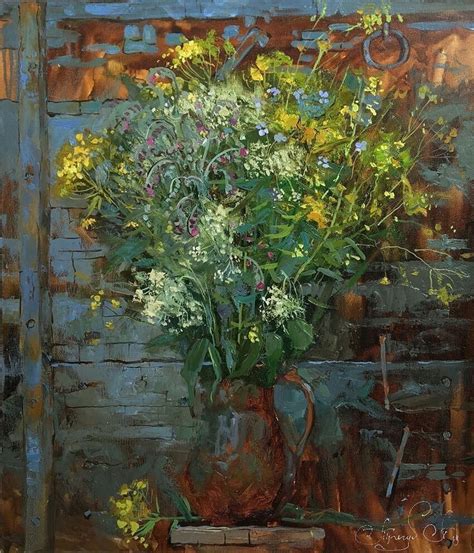 Петр Трегуб Майский букет современныехудожники Stilllife Flowers