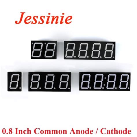Pcs Inch Digital Tube LED Display Bit Bit Bit Clock Common Anode Cathode