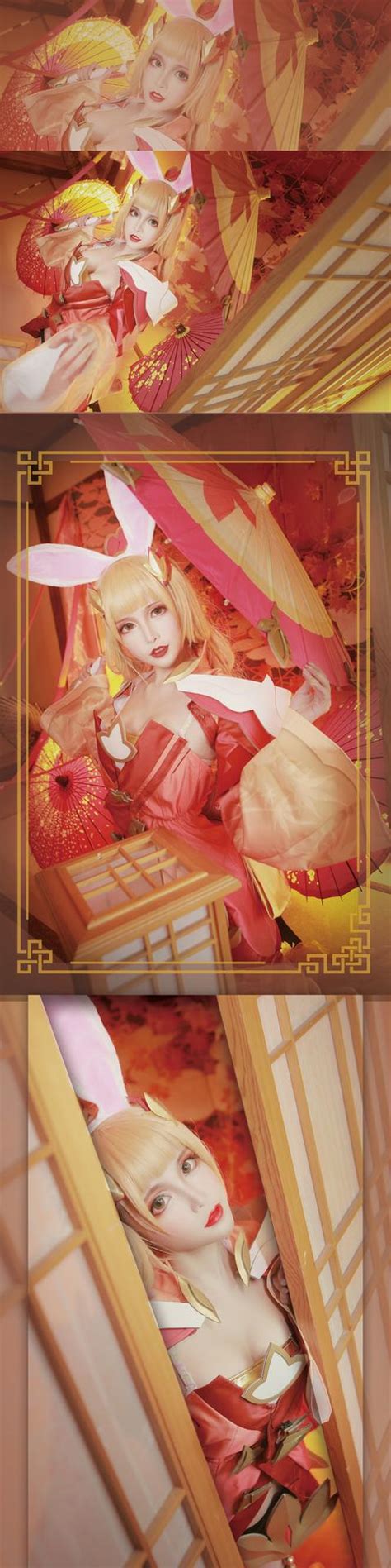 王者榮耀：公孫離cosplay，才不是腿長1米8的兔子呢 哼哼 每日頭條