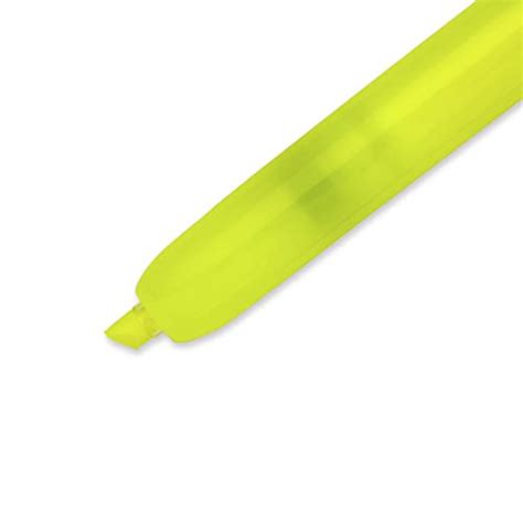 Sharpie Accent Retractable Highlighters Chisel Tip Fluorescent Yellow Box Of Coralport