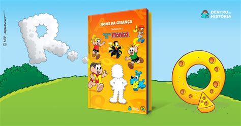 Conhecendo a Turma da Mônica Livro Personalizado