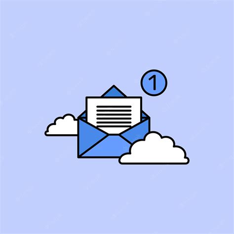 Premium Vector New Letter Notification