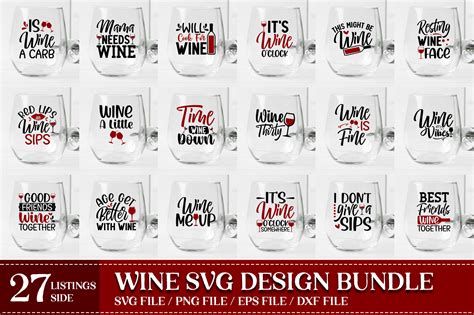 Papercraft Svg Files For Cricut Inspirational Quote Svg Design Wine