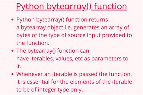 Working With Binary Data In Python Tips And Tricks With Bytearray