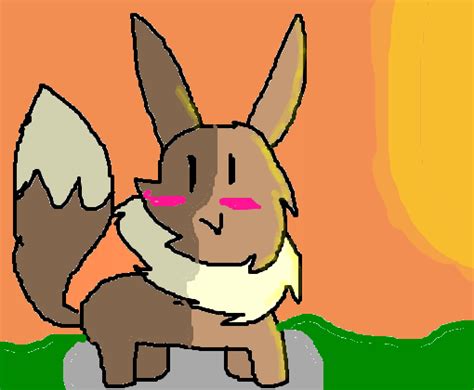 Eevee Kawaii Desenho De Lucariogirlchibi Gartic