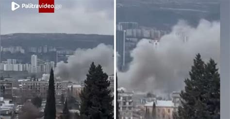 იწვის იწვის ხანძარი დიდუბეში ნახეთ რას გაუჩნდა ხანძარი და რა მდგომარეობაა ადგილზე ახალი