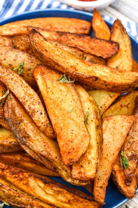 Crispy Air Fryer Potato Wedges 4 Sons R Us