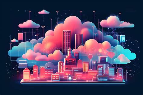 The Power Of Cloud Computing Interconnected Network Of Virtual Clouds Where Data Flows